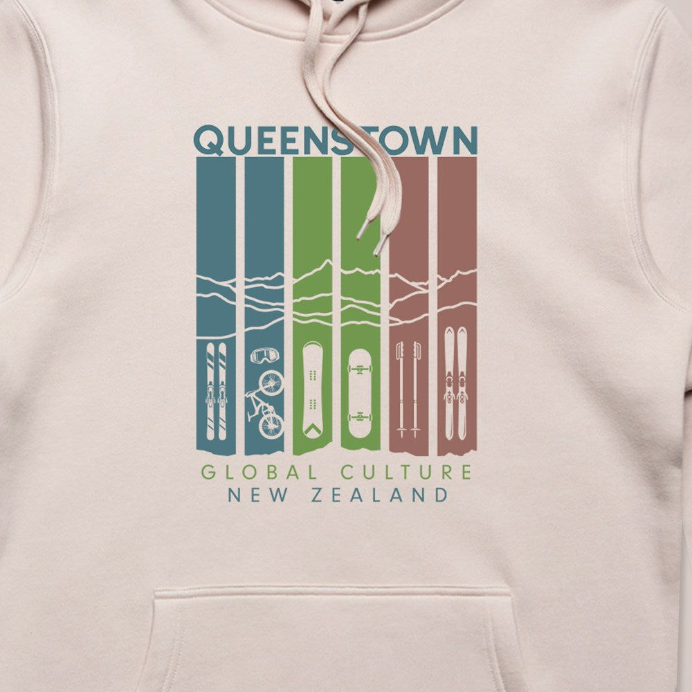 Queenstown Boards Unisex Hoodie – Global Culture