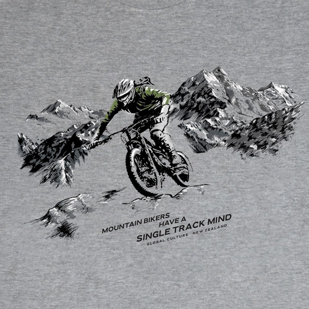 Single Track Mind Mens T-Shirt – Global Culture