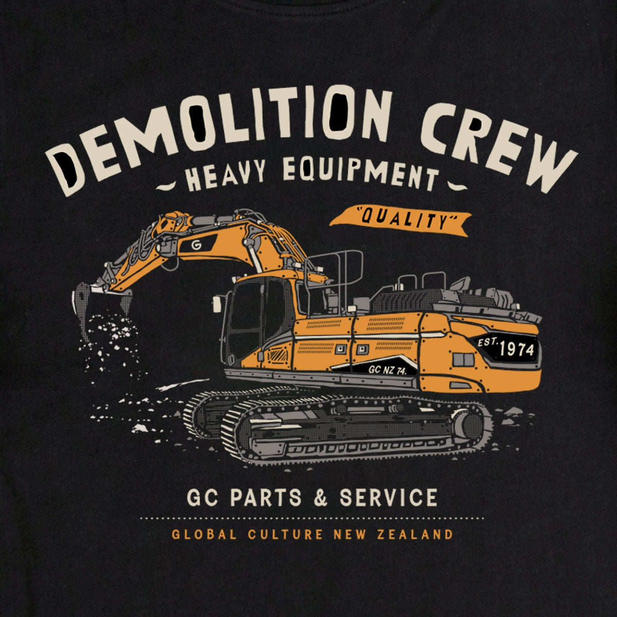Demolition Crew Kids T-Shirt – Global Culture