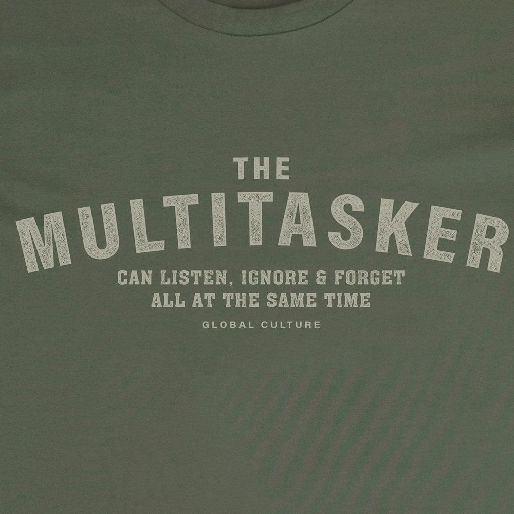 Multitasker Mens T-Shirt – Global Culture
